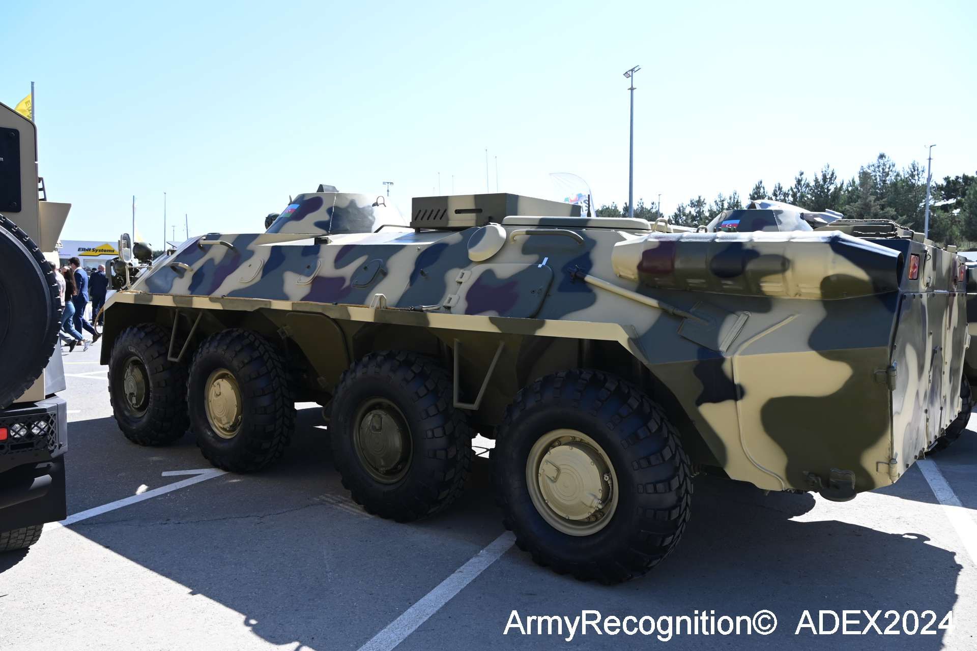 Azerbaijan Introduces Babir-3M: Upgraded BTR-70 Armored Troop Carrier at ADEX 2024